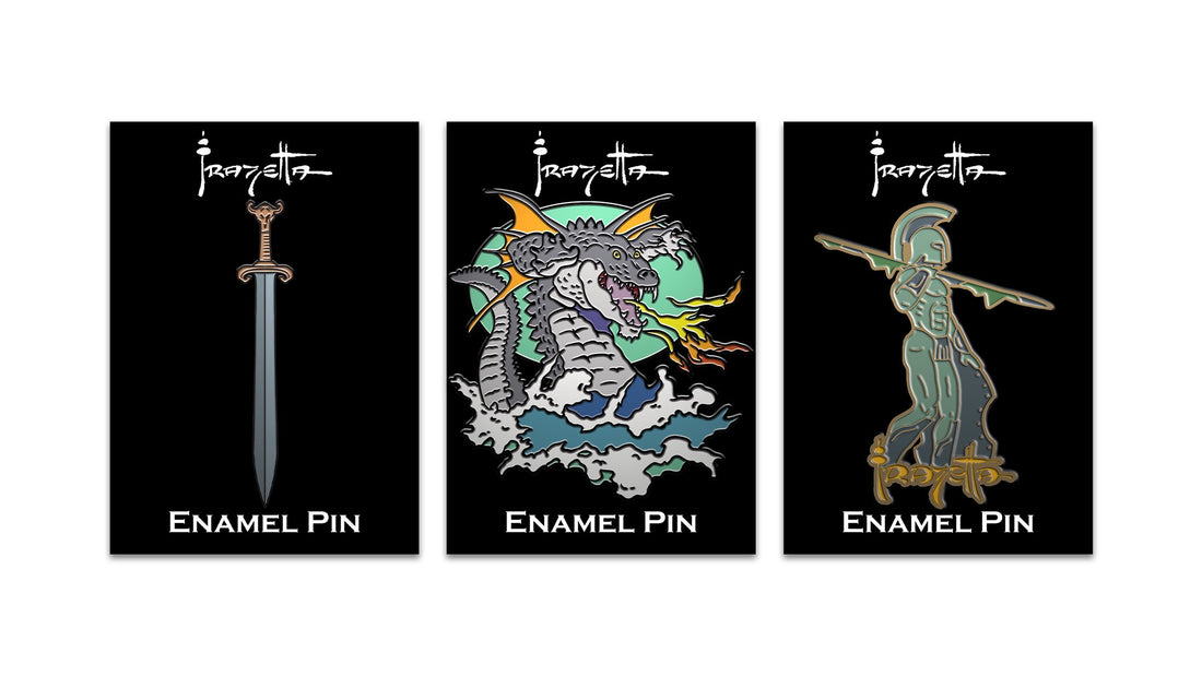 Official Frank Frazetta Pins and Patches – Frazetta Art Museum