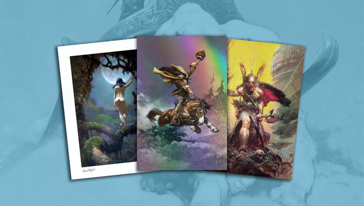 Official Frank Frazetta Prints and Wall Decor – Frazetta Art Museum