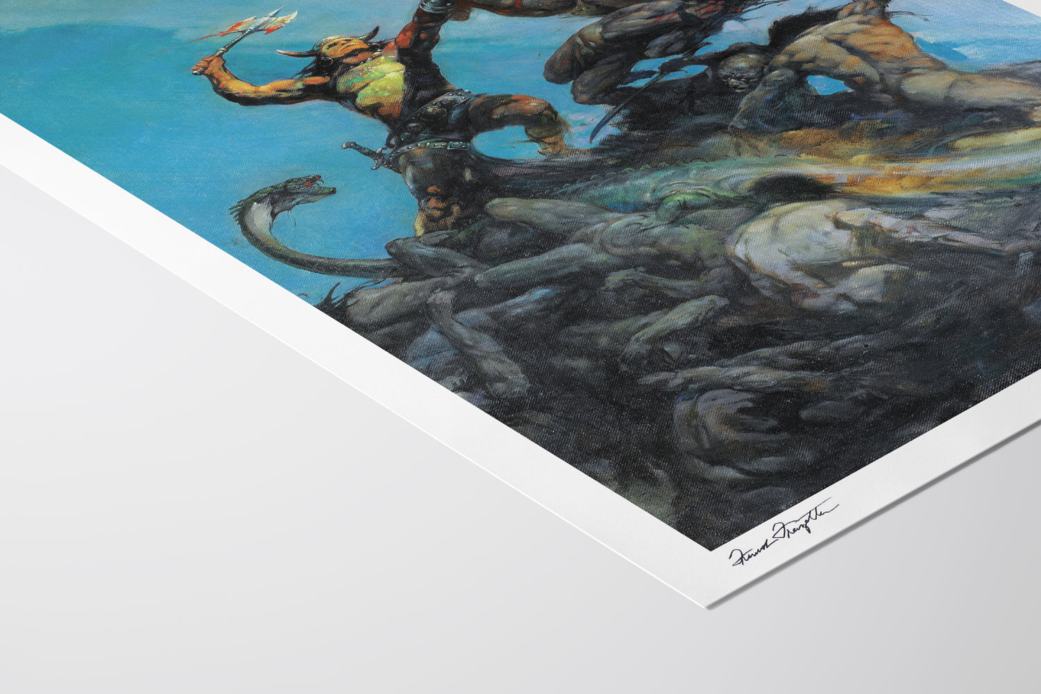 Indomitable Lithograph – Frazetta Art Museum