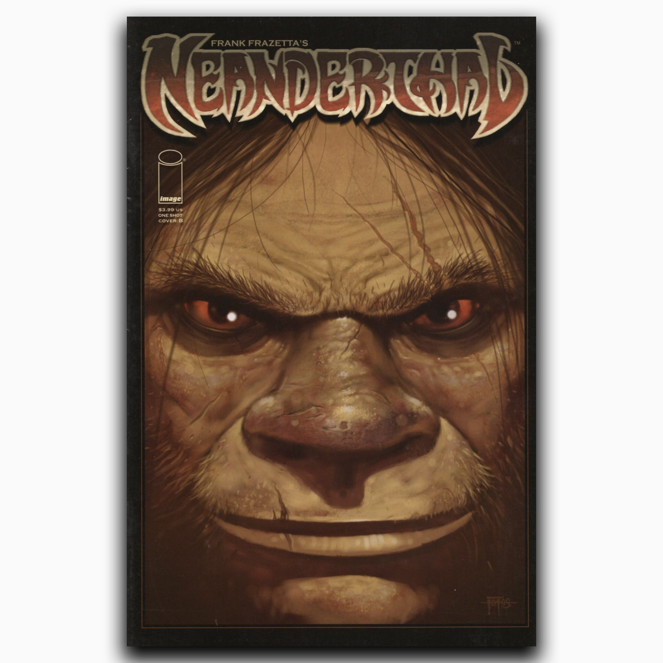 Frazetta's Neanderthal Image Comic – Frazetta Art Museum