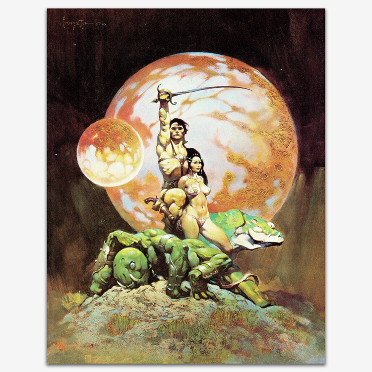 Official Frank Frazetta Vintage Prints – Frazetta Art Museum