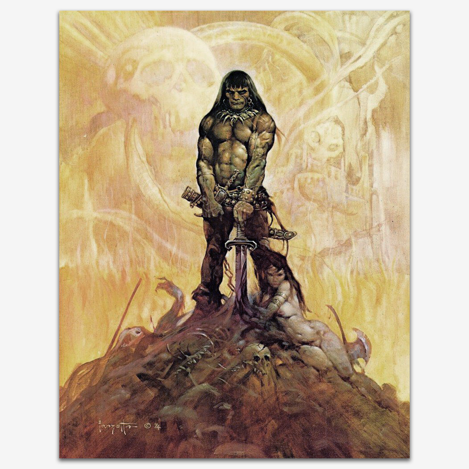 Official Frank Frazetta Vintage Prints – Frazetta Art Museum