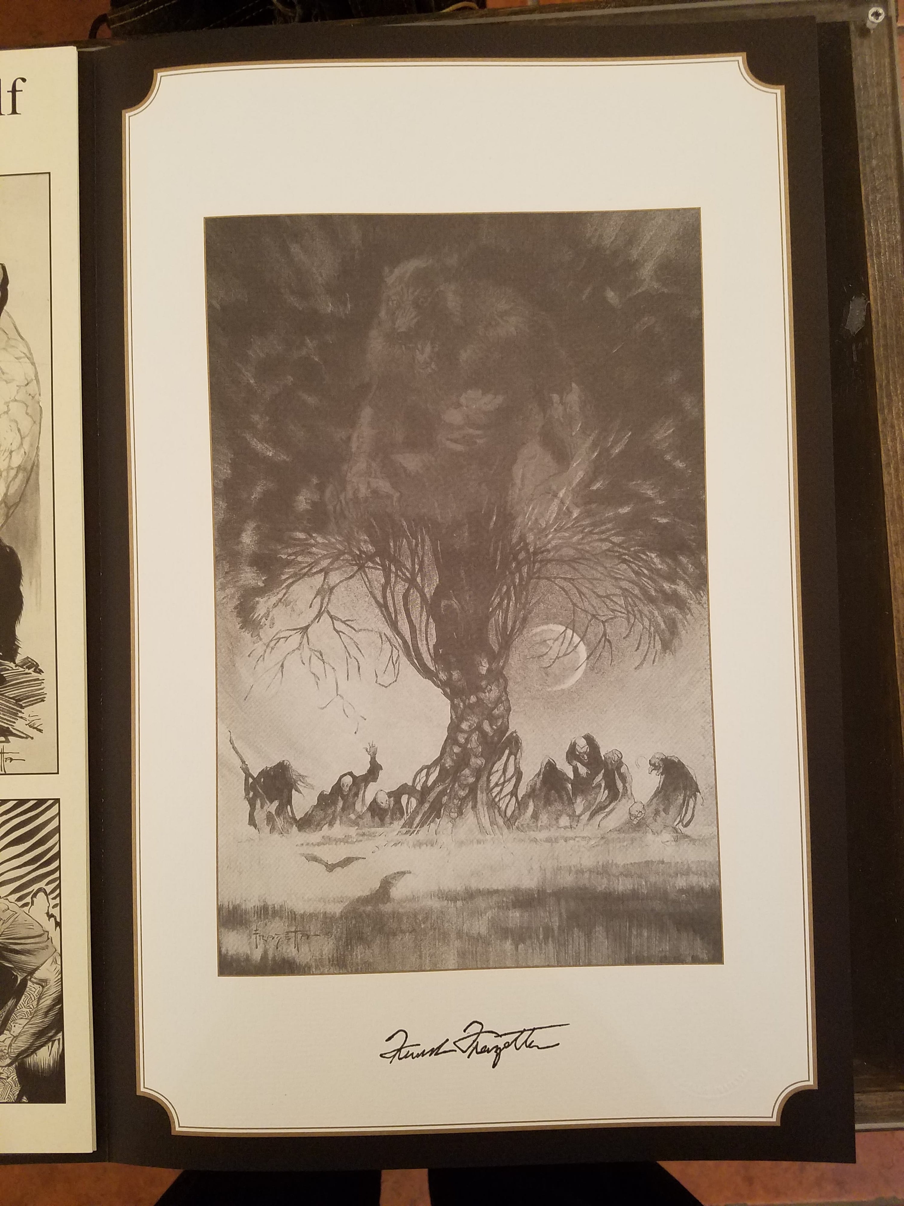 Frazetta's Werewolf Portfolio Limited Edition – Frazetta Art Museum